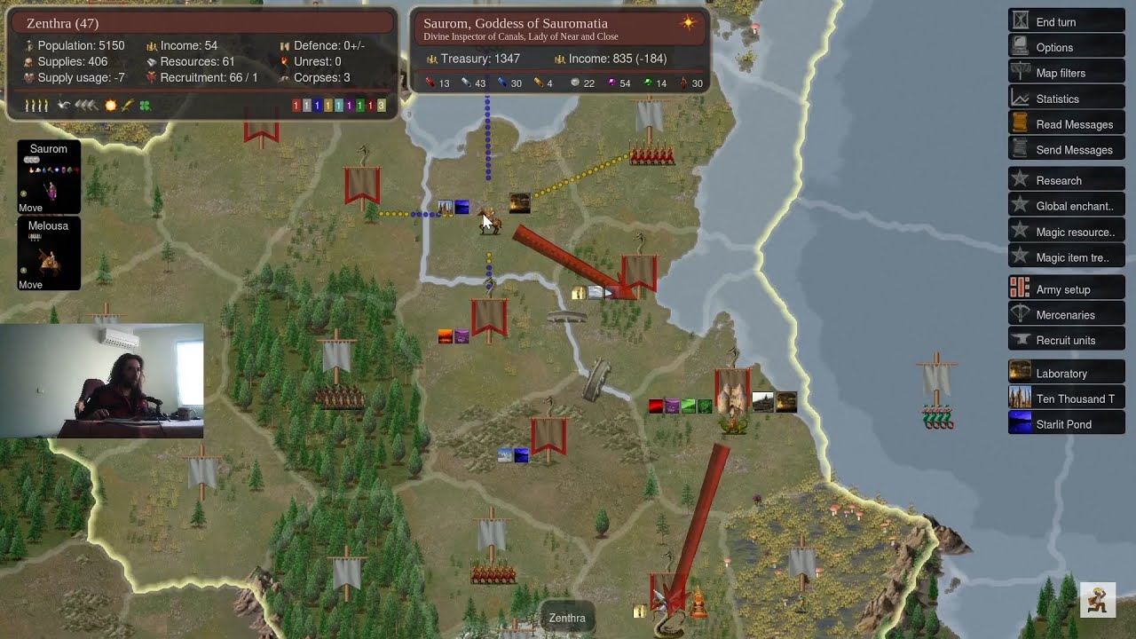 E15 Dominions 5 - Nations: Sauromatia Gameplay - YouTube