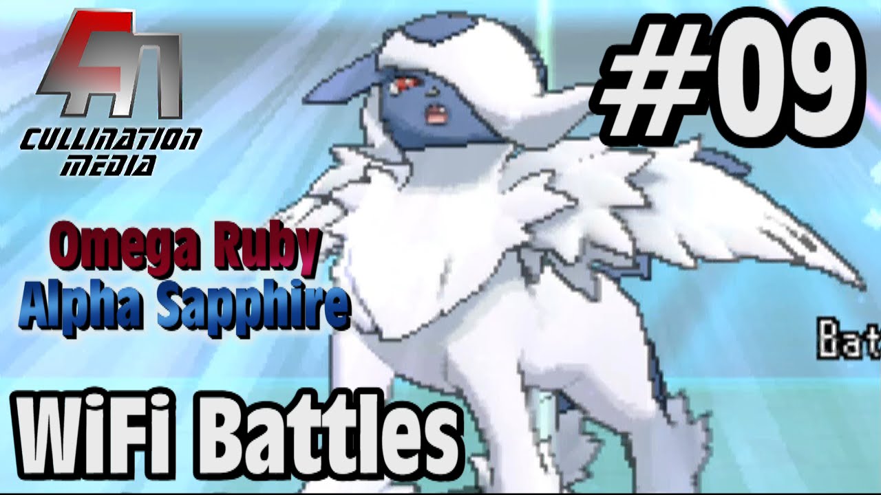 Pokemon Omega Ruby and Alpha Sapphire Live WiFi Battle #09: Mega Absol ...