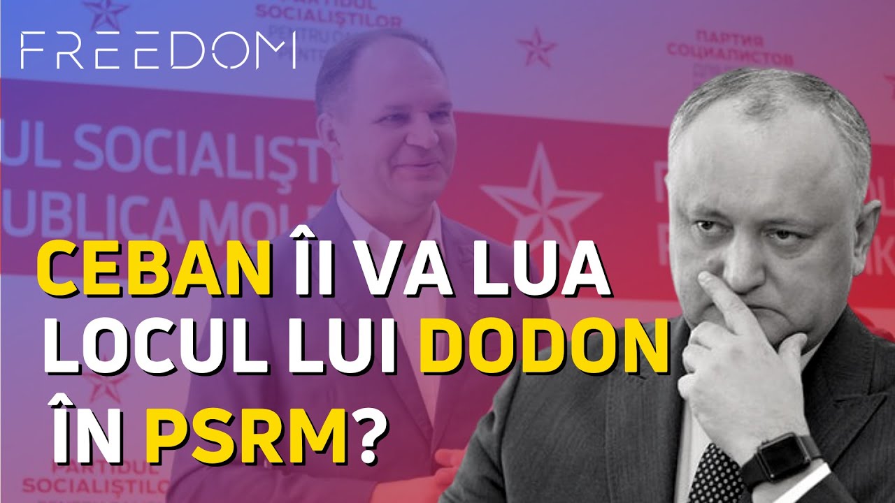 Ion Ceban îi va lua locul lui Igor Dodon în PSRM? - YouTube