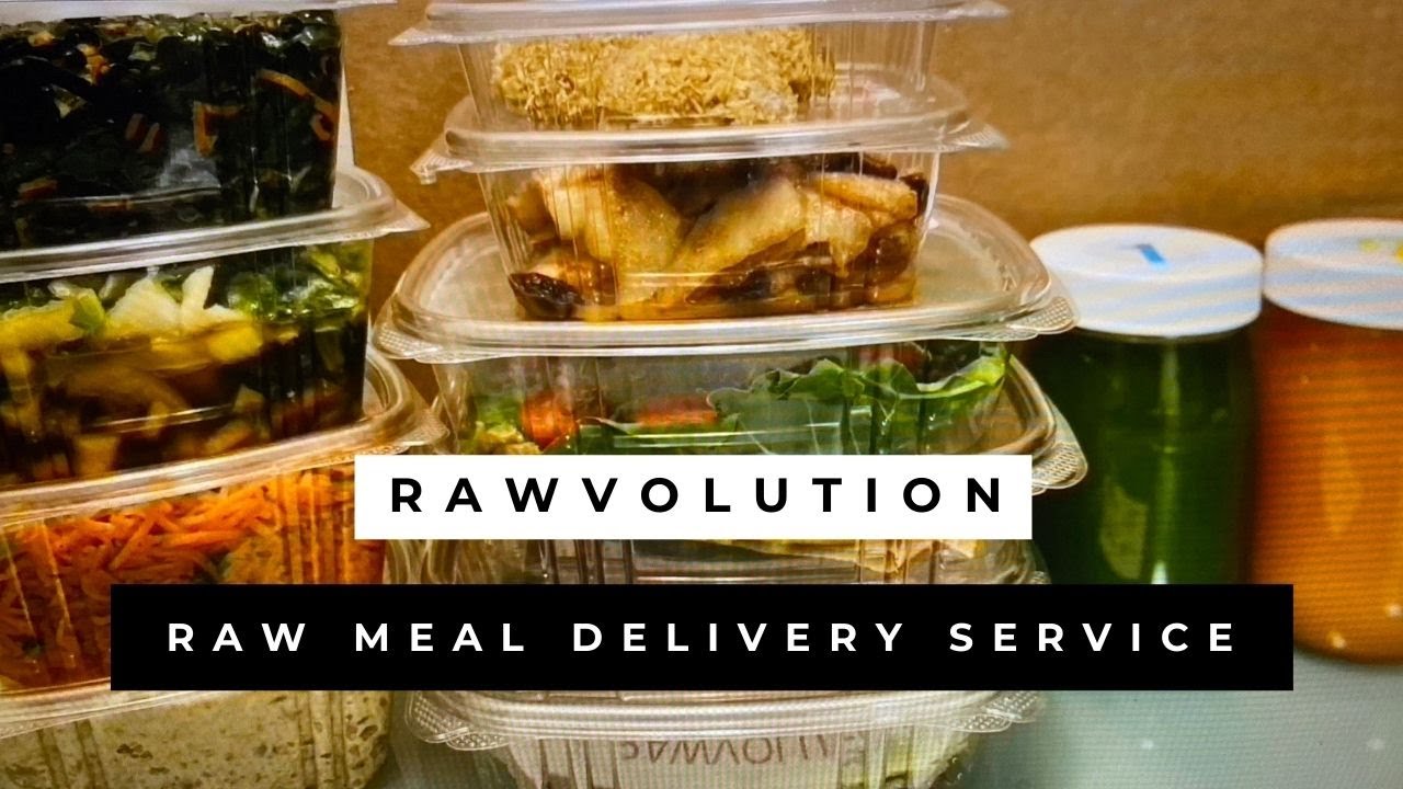 Rawvolution Raw Meal Delivery Service | Unboxing and Close Look - YouTube