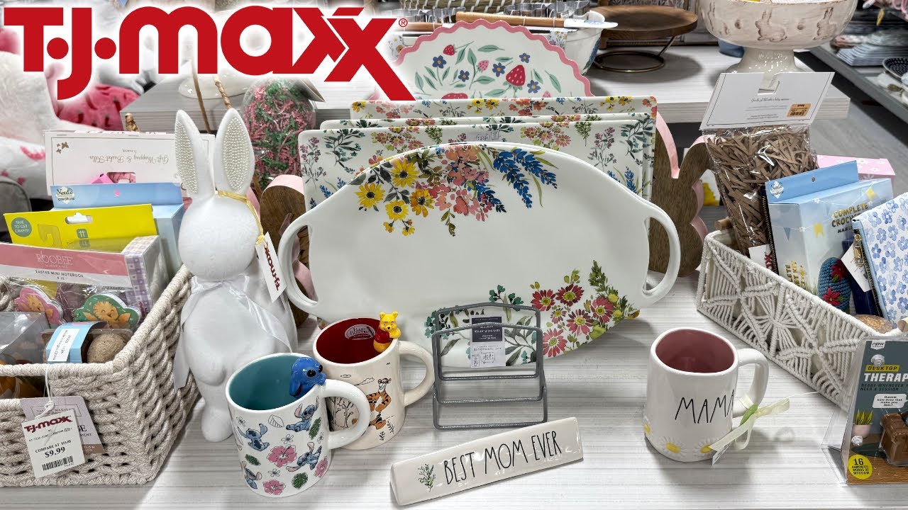 💐 TJ MAXX SPRING 2025 HOME FINDS ️ NEW TABLEWARE, COOKWARE & KITCHEN ...