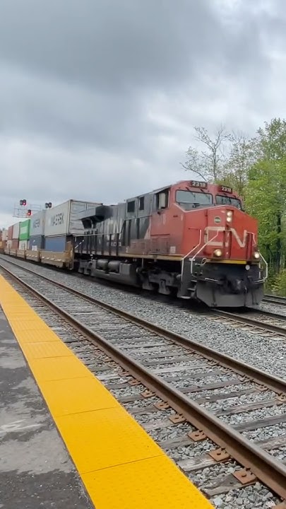 DC GEVO Leader #train #railroad #railway #railfan #canadiannationalrailway #cnrailway #cntrain # ...