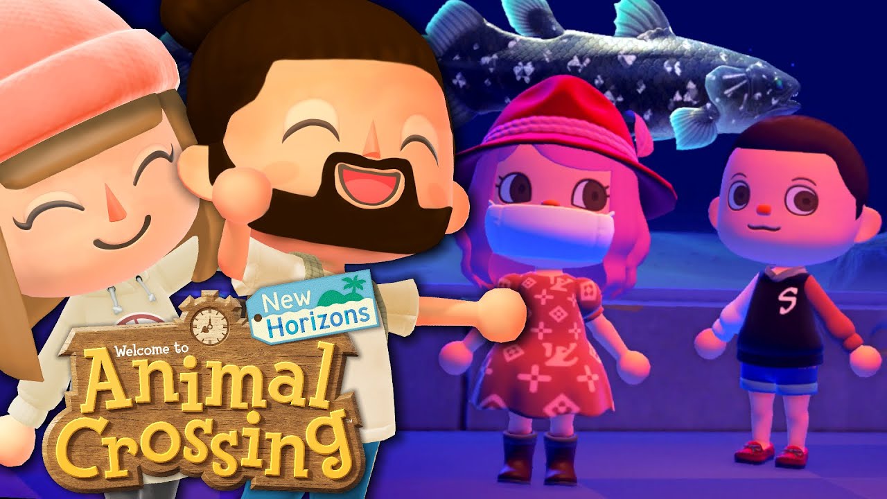 ON A PÉCHÉ UN ÉNORME POISSON ! | ANIMAL CROSSING NEW HORIZONS EPISODE ...