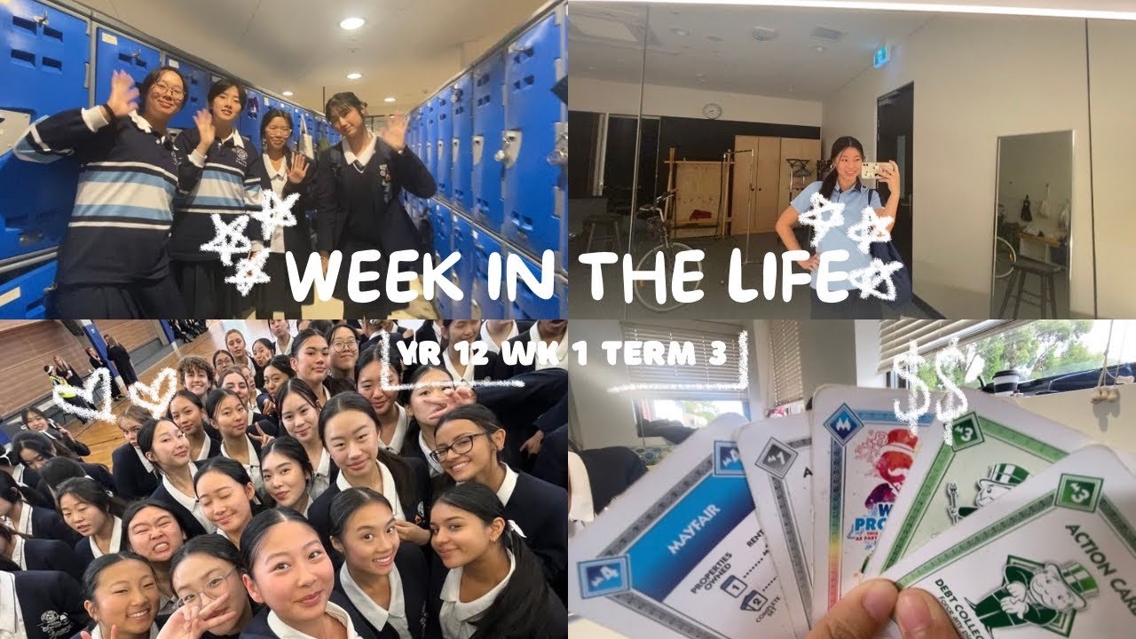 year 12 week in the life: last school photos, basketball, music camp ...