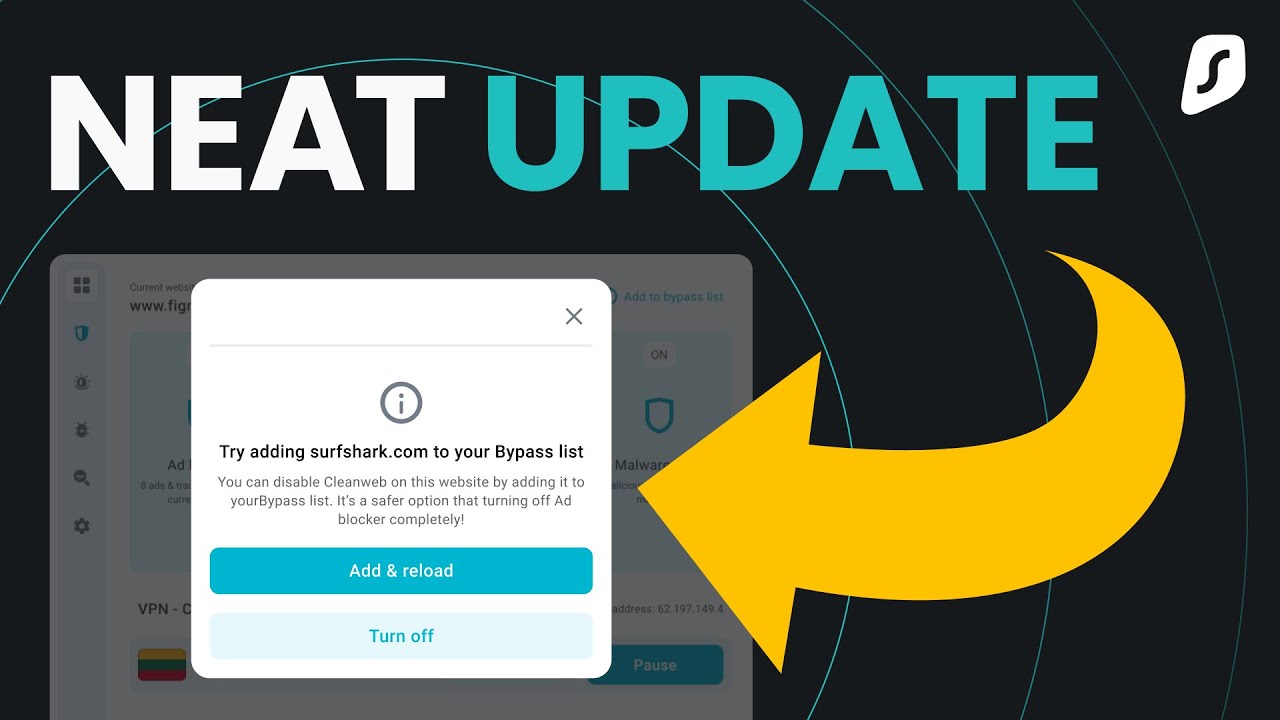 Small changes! New Surfshark Update! - YouTube