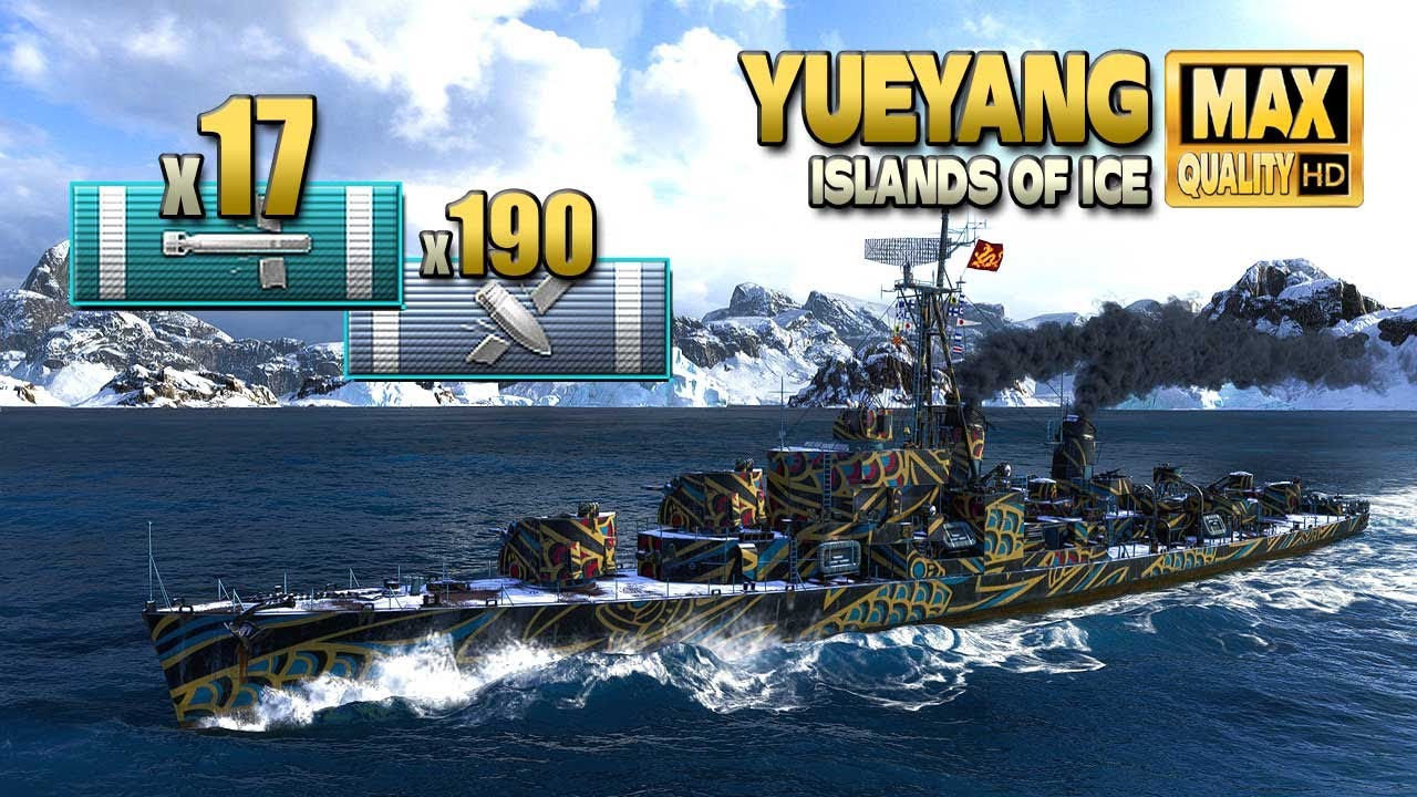 Destroyer Yueyang: Huge comeback - World of Warships - YouTube