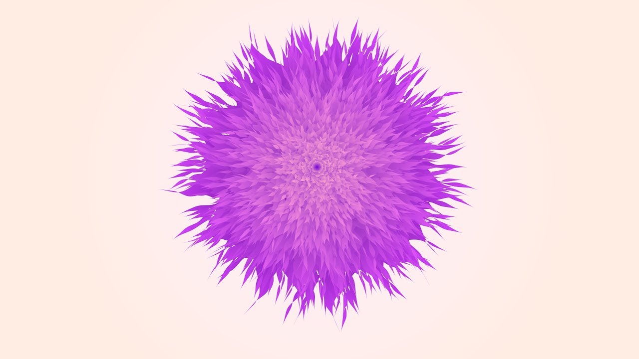 Procedural flower in illustrator - YouTube