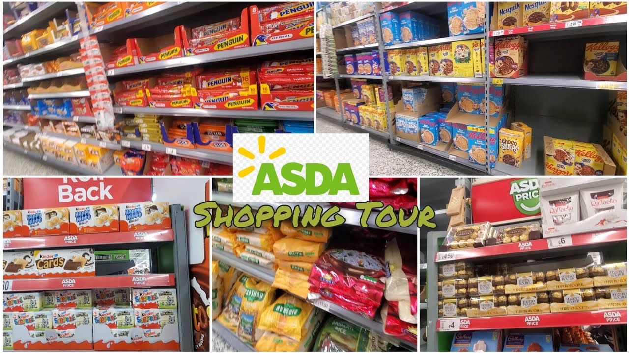 Come Shop With Me at ASDA | Asda Food Shop | Shopping Tour - YouTube