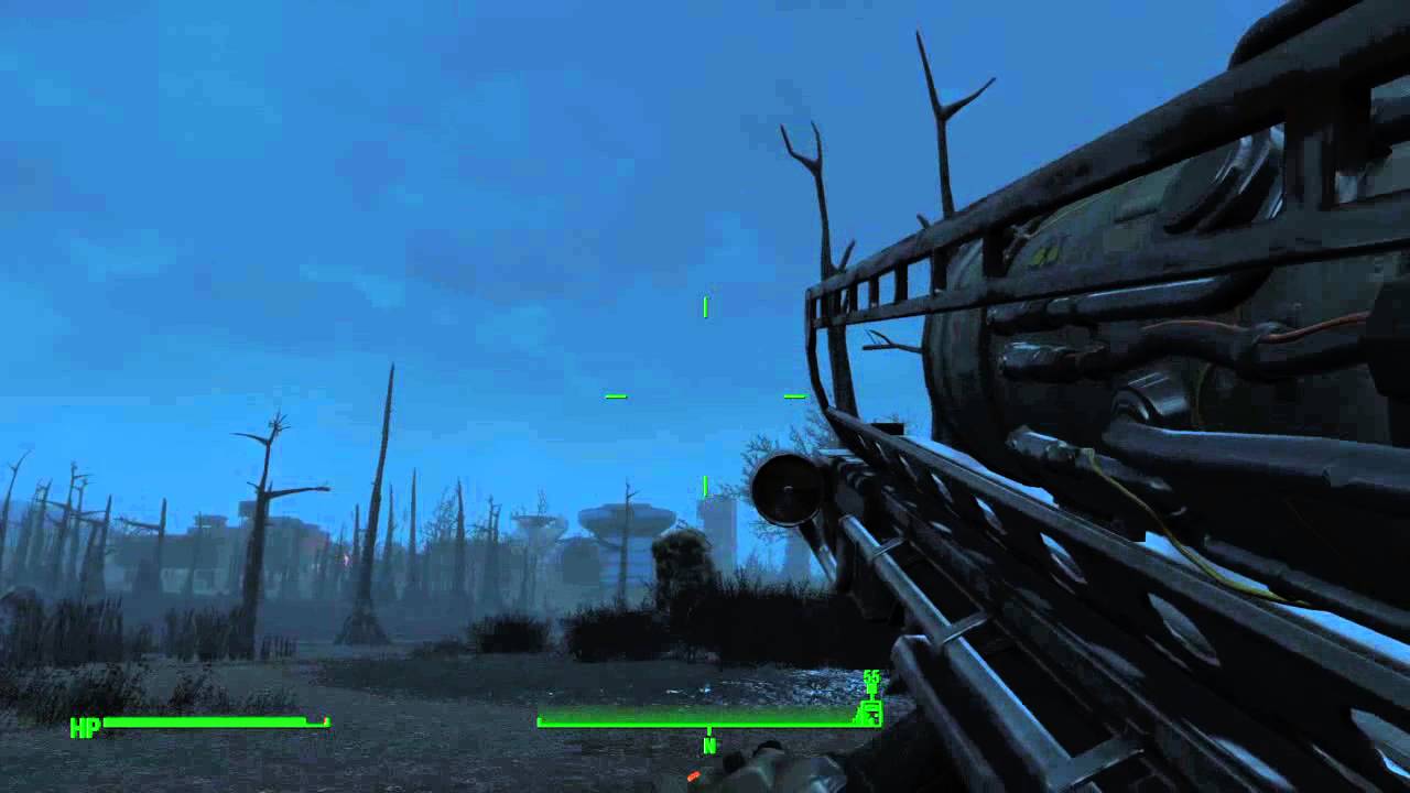 Fallout 4- Behemoth vs Big Boy (mini nuke weapon) - YouTube