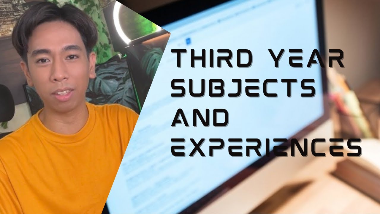 Third Year BSIT subjects | TIP QC | Experiences and Thoughts! - YouTube