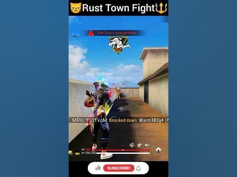 😼Rust Town Fight 🔱#shorts #viral #freefireshorts #trending - YouTube