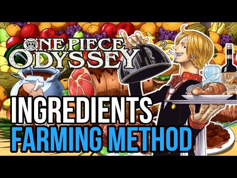 One Piece Odyssey - Best INGREDIENT Farming Method [Top Cook & Trick ...