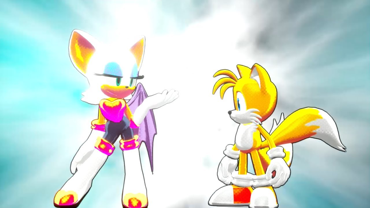 ROUGE vs TAILS (Hardest Difficulty) Sonic Smackdown -PC - YouTube