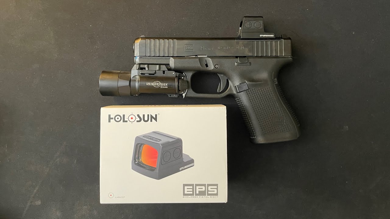 New Duty Type Pistol Build Glock 19 Gen 5 MOS Holosun EPS 6MOA