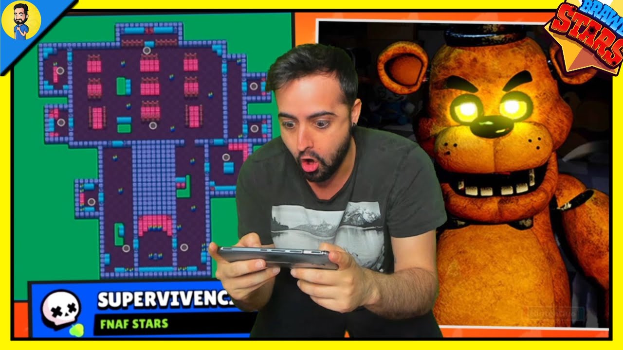 HE CREADO EL MAPA DE FNAF 1 PIZZERIA en BRAWL STARS - YouTube