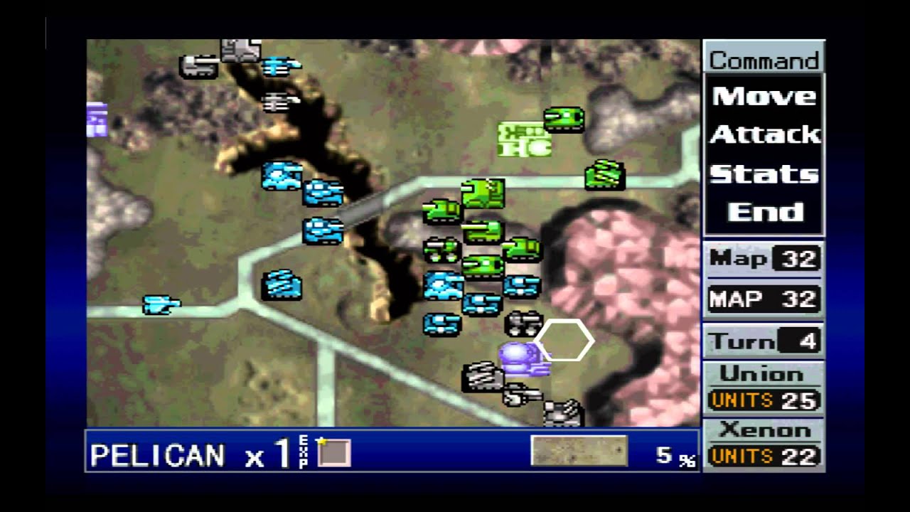 Nectaris - mini-campaigns - map 32 - part 2 - YouTube