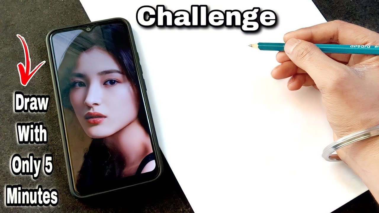 Nancy Momoland Drawing With Only 5 Minutes - Honey Art Studio - YouTube