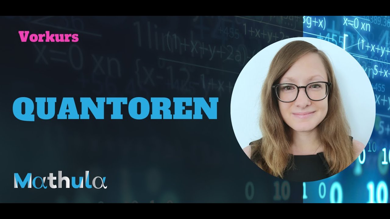 Quantoren: Existenzquantor, Allquantor - Prädikatenlogik - YouTube