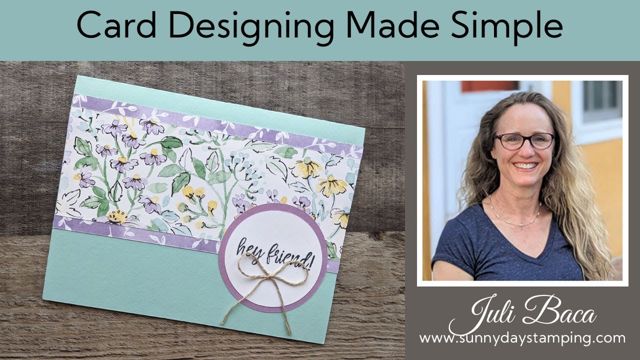 One Simple Design, Hundreds of Possibilities! | Card Making Tutorial ...