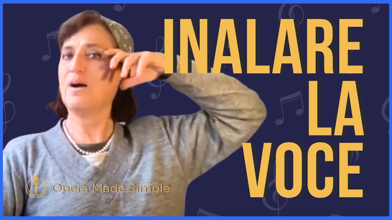 Inalare la voce: what does it mean? - YouTube