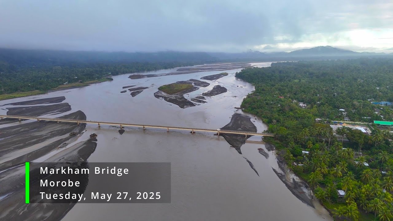 PNG at 50 🇵🇬 | Markham Bridge – Morobe’s Lifeline Across the Mighty ...