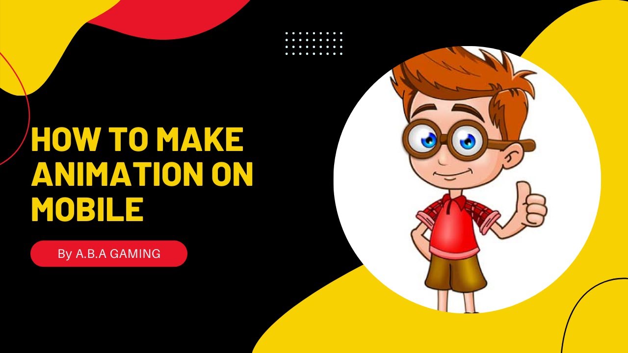 How to make Animation on Mobile👌👍 - YouTube