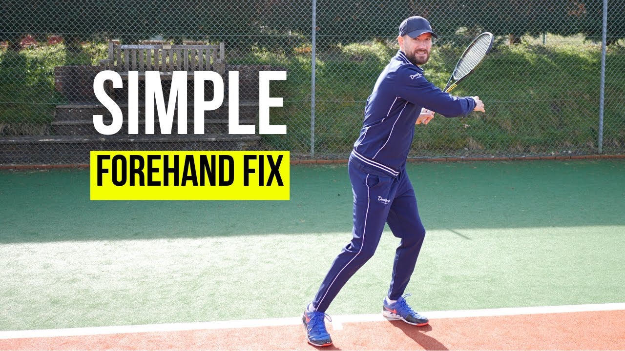 Simple Forehand Fix Using 2 Footwork Patterns in Tennis - YouTube