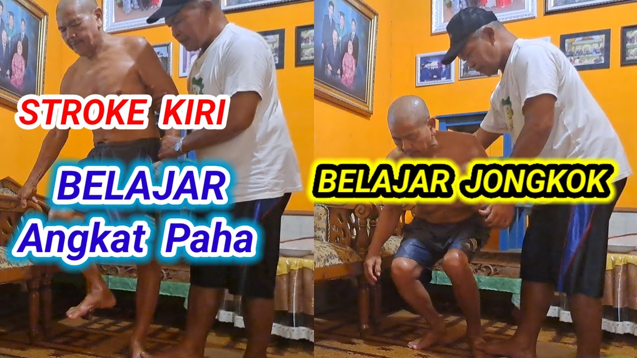 STROKE KIRI BELAJAR JONGKOK , Angkat Paha dan Keseimbangan - YouTube