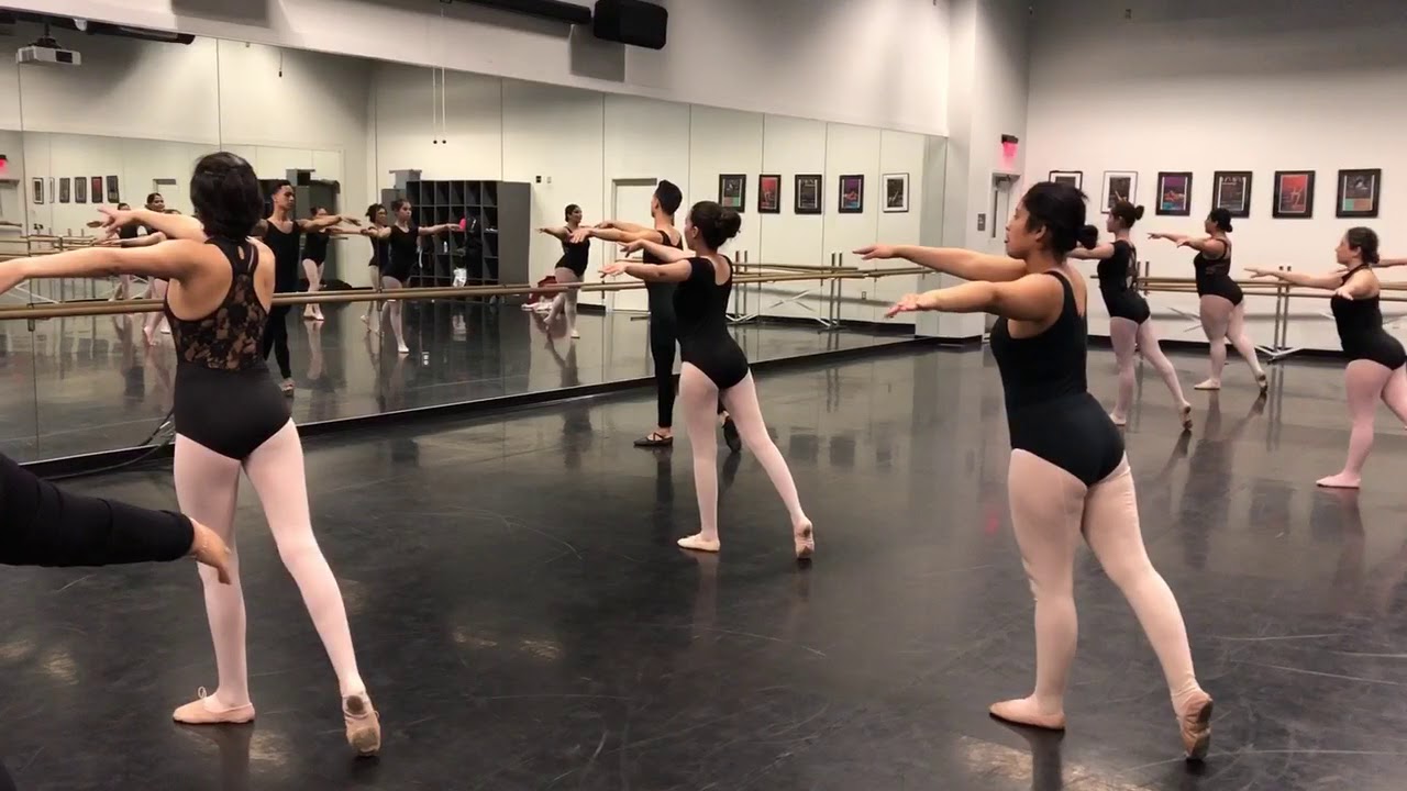 Ballet Tendu Combination Center - YouTube