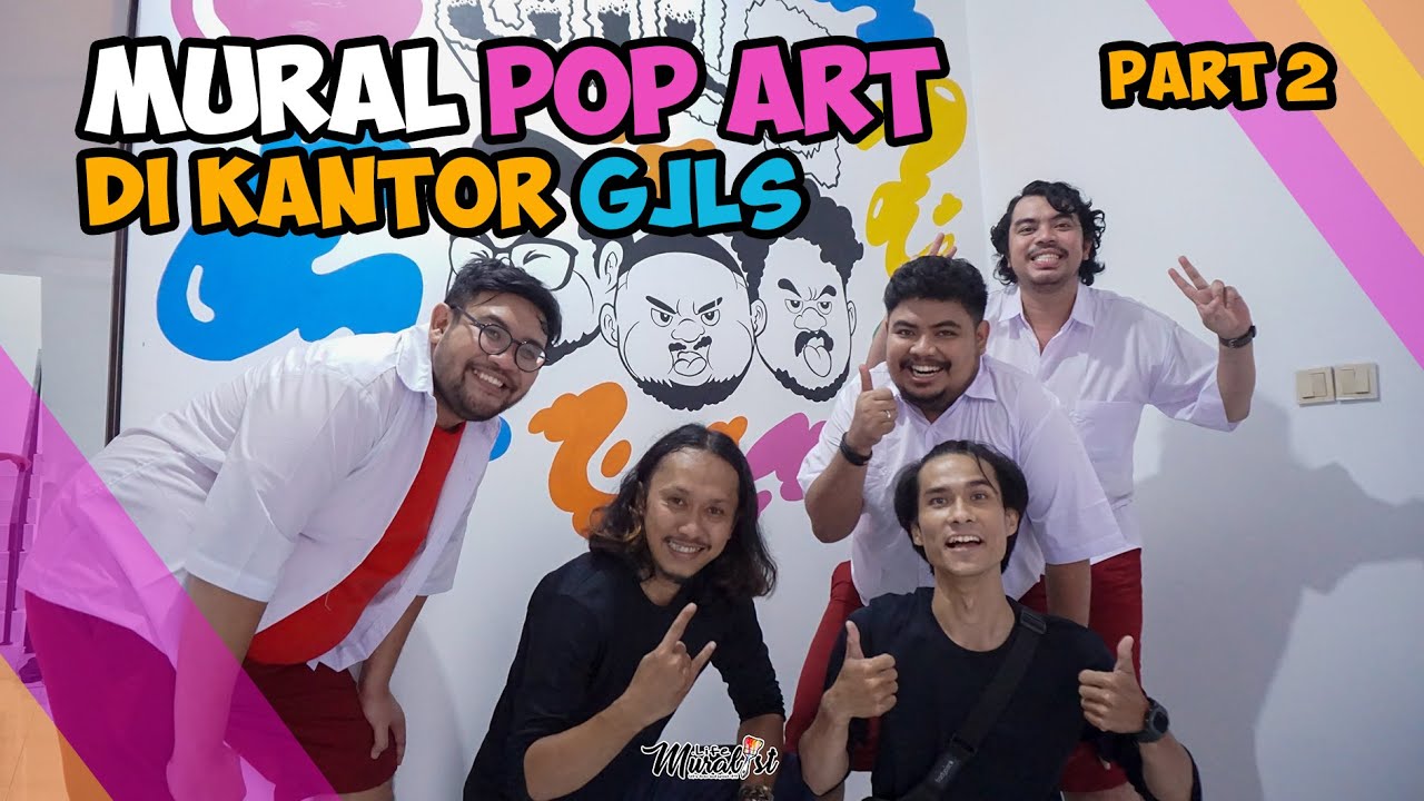 [PART 2] SERU MURAL BARENG GJLS RIGEN, RISPO DAN HIFDZI - YouTube