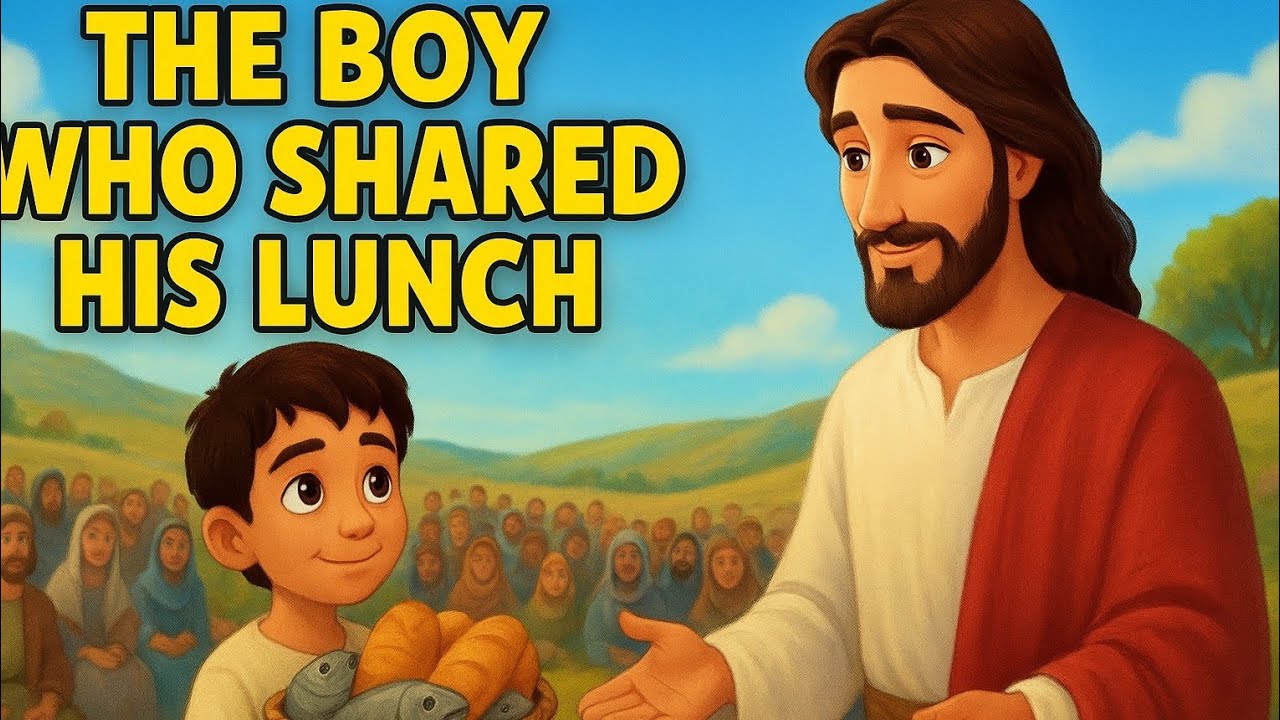 The Boy Who Shared His Lunch | Jesus Feeds 5,000 (Animated Bible Story ...