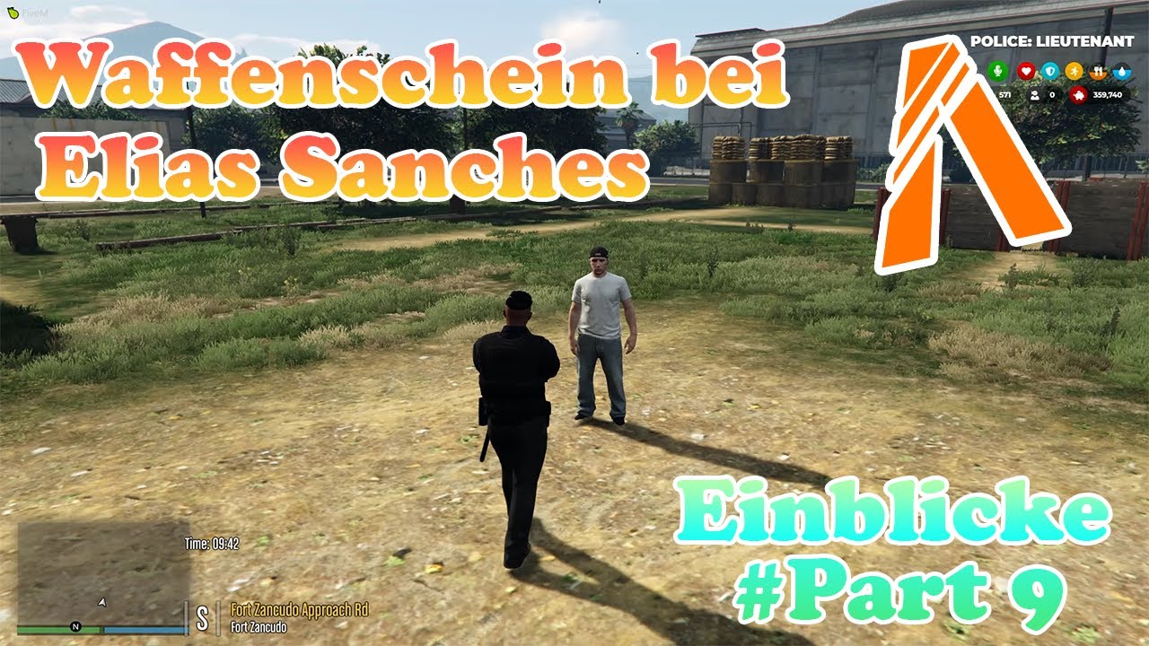 [FiveM-EGRP] Rex Schneider macht ein Waffenschein bei Elias Sanches ...