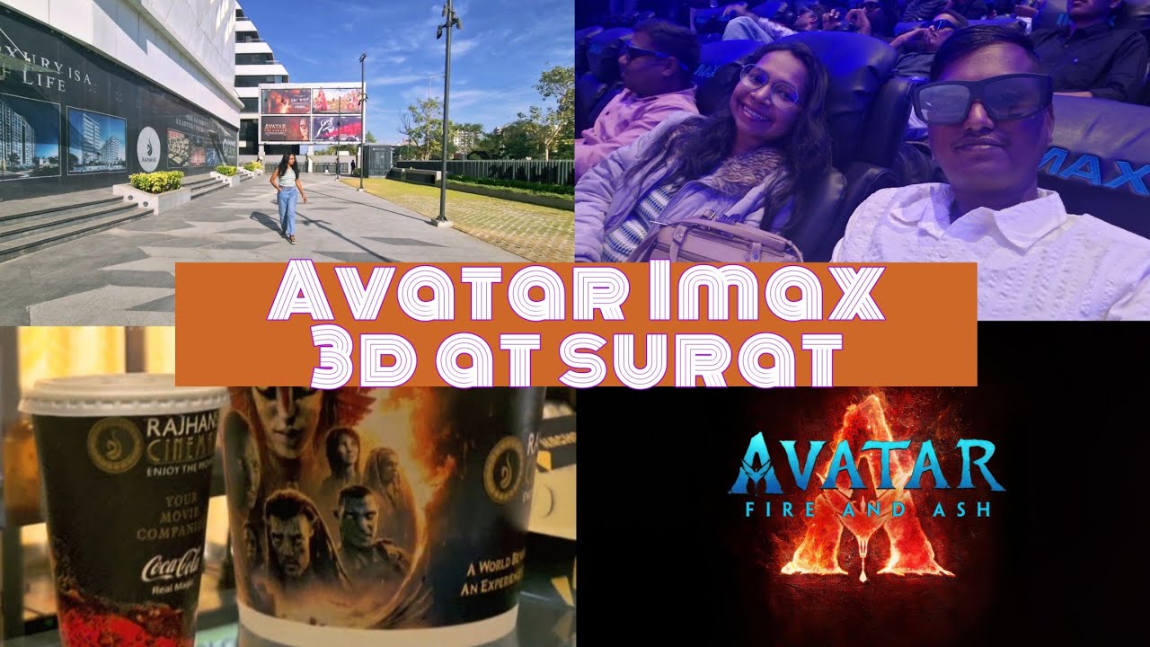 Avatar IMAX 3D Experience 😍 At Surat Rajhansh - YouTube