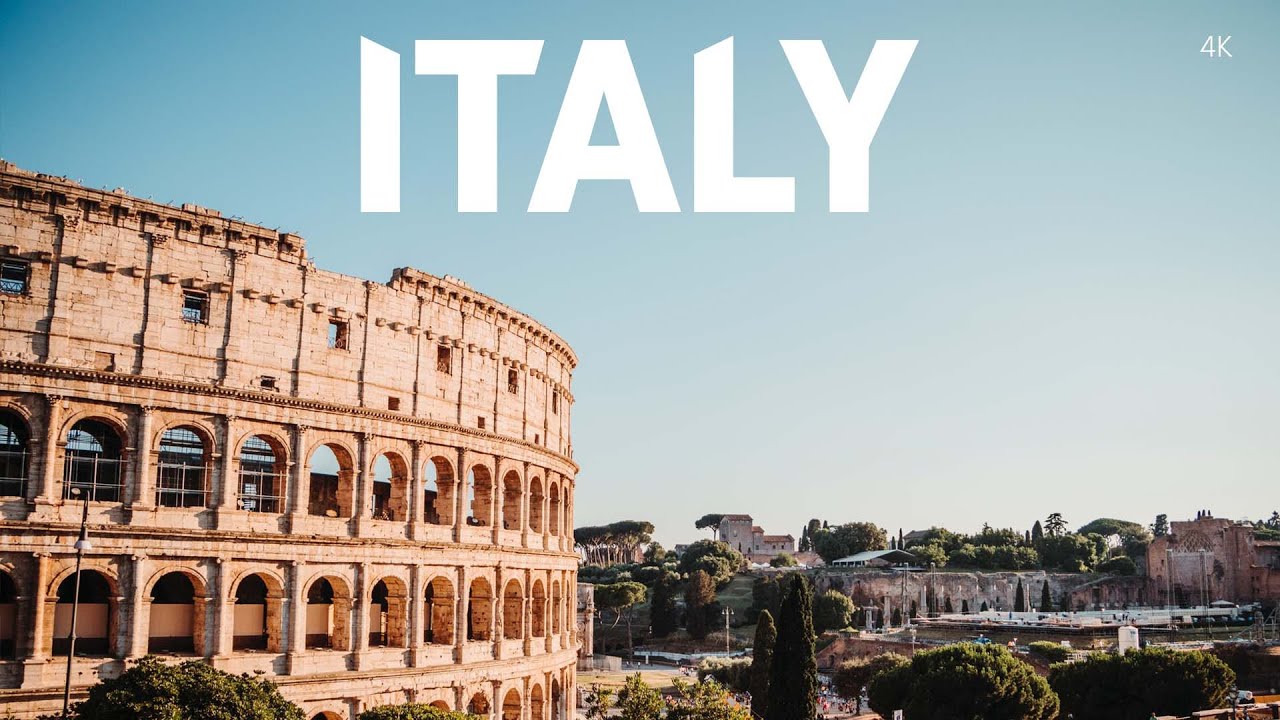 Italy by Drone | Aerial view in Rome,Milan,Turin,Naples with classical ...