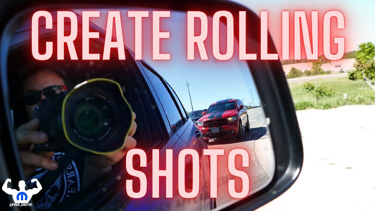 how to shoot rolling car shots - YouTube