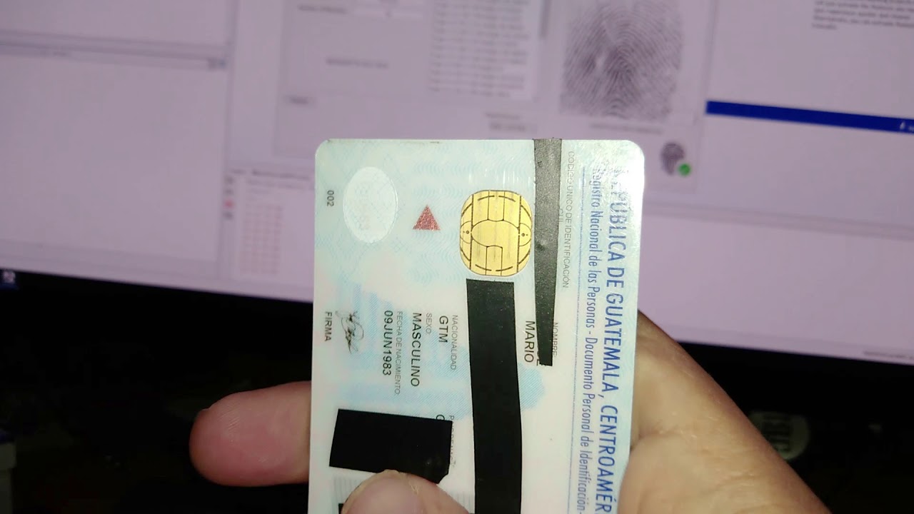 Match-On-Card DPI Guatemala Versión 4 2018-2019 - YouTube