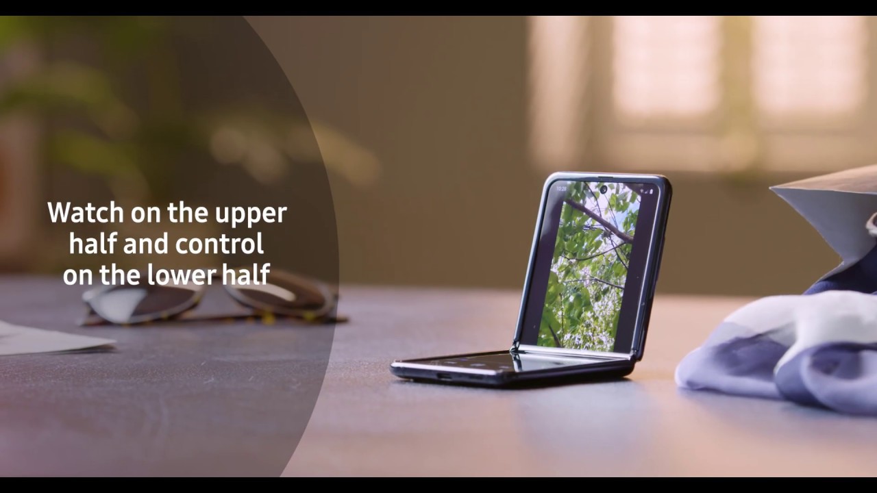 How to use multitasking and Flex mode on your Samsung Galaxy Z Flip ...