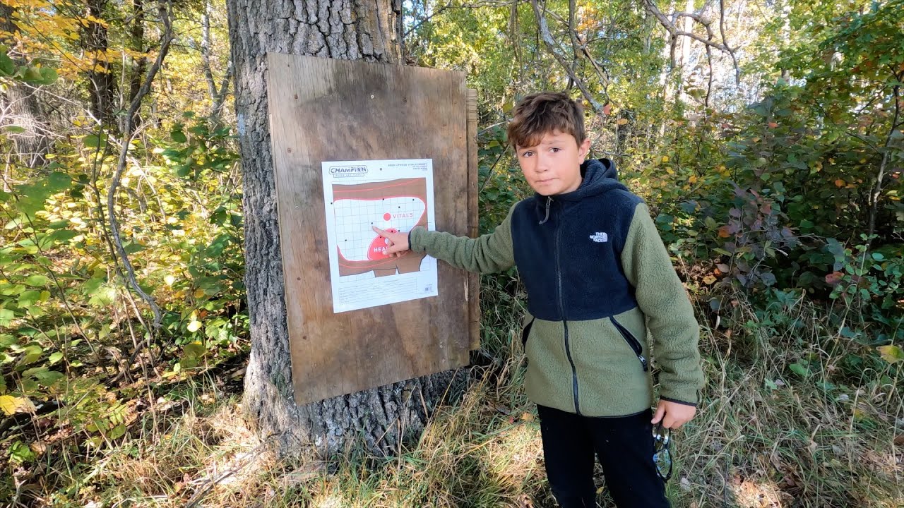 10 Year Old Target Shooting 7MM-08 - YouTube