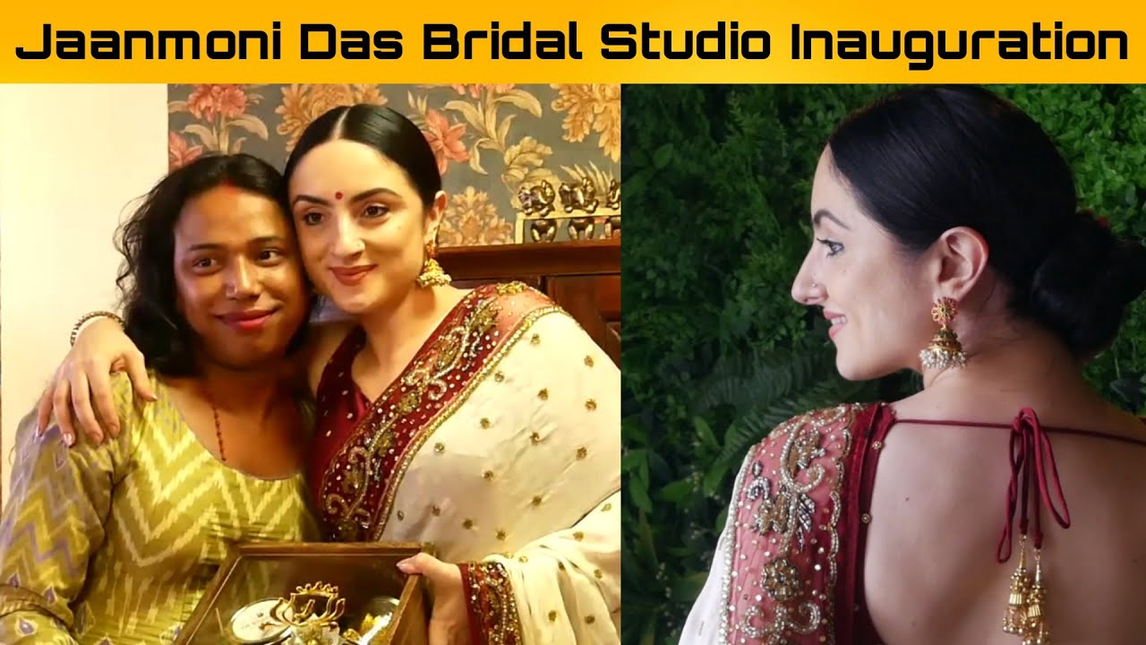 Makeup Artist Jaanmoni Das Bridal Studio Inauguration - YouTube