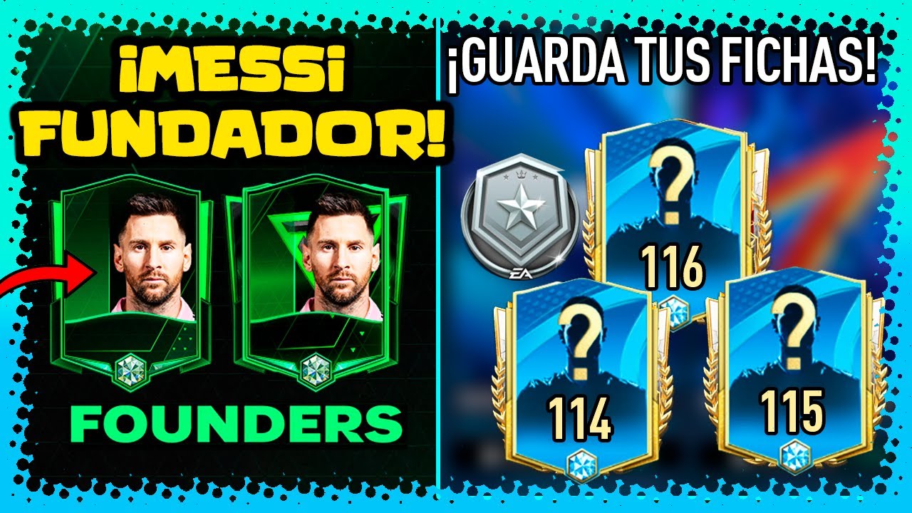 ¡Carta Messi de Fundadores! NO habrá pase, actualización Rivals y más ...