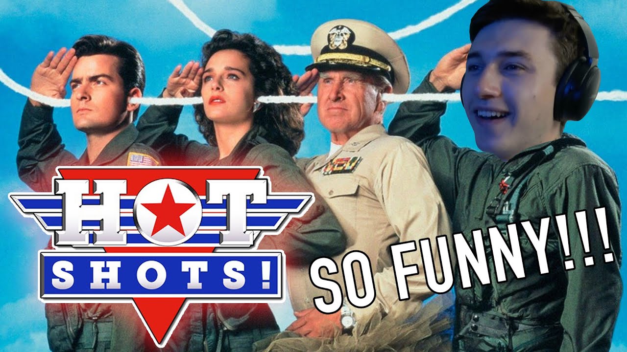 HOT SHOTS! (1991) is what Top Gun should have been - Reaction - FIRST ...