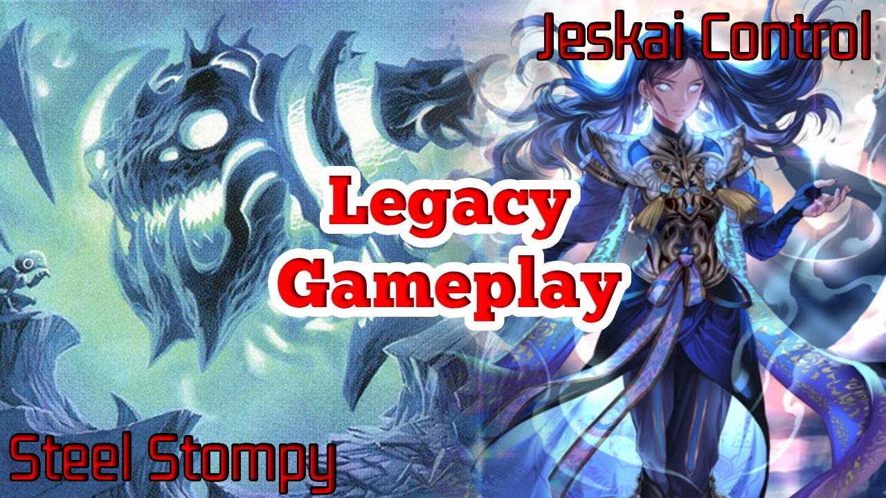 MTG Legacy Events | Steel Stompy VS Jeskai Control - YouTube