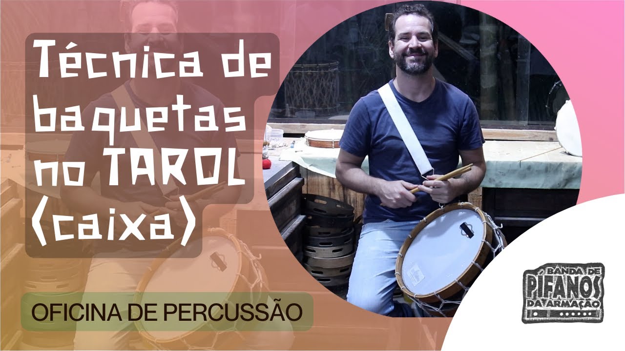Como tocar Percussão - Tarol (caixa) - Técnica de baquetas - YouTube