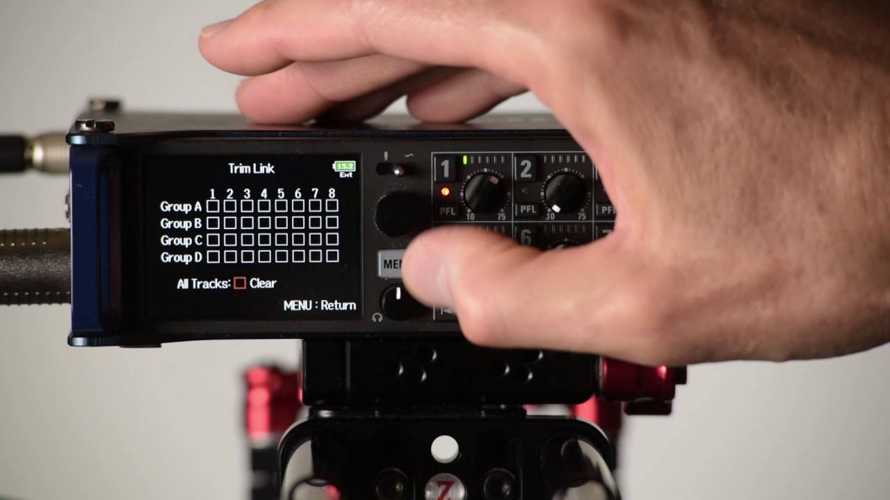 Setting up the Zoom F8 Audio Field Recorder 30 June 2016 - YouTube