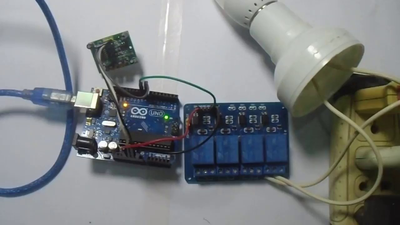Control Bulb Using Arduino / Remote Control Car Using Arduino and TSOP ... Control Bulb Using Arduino / Remote Control Car Using Arduino and TSOP ...