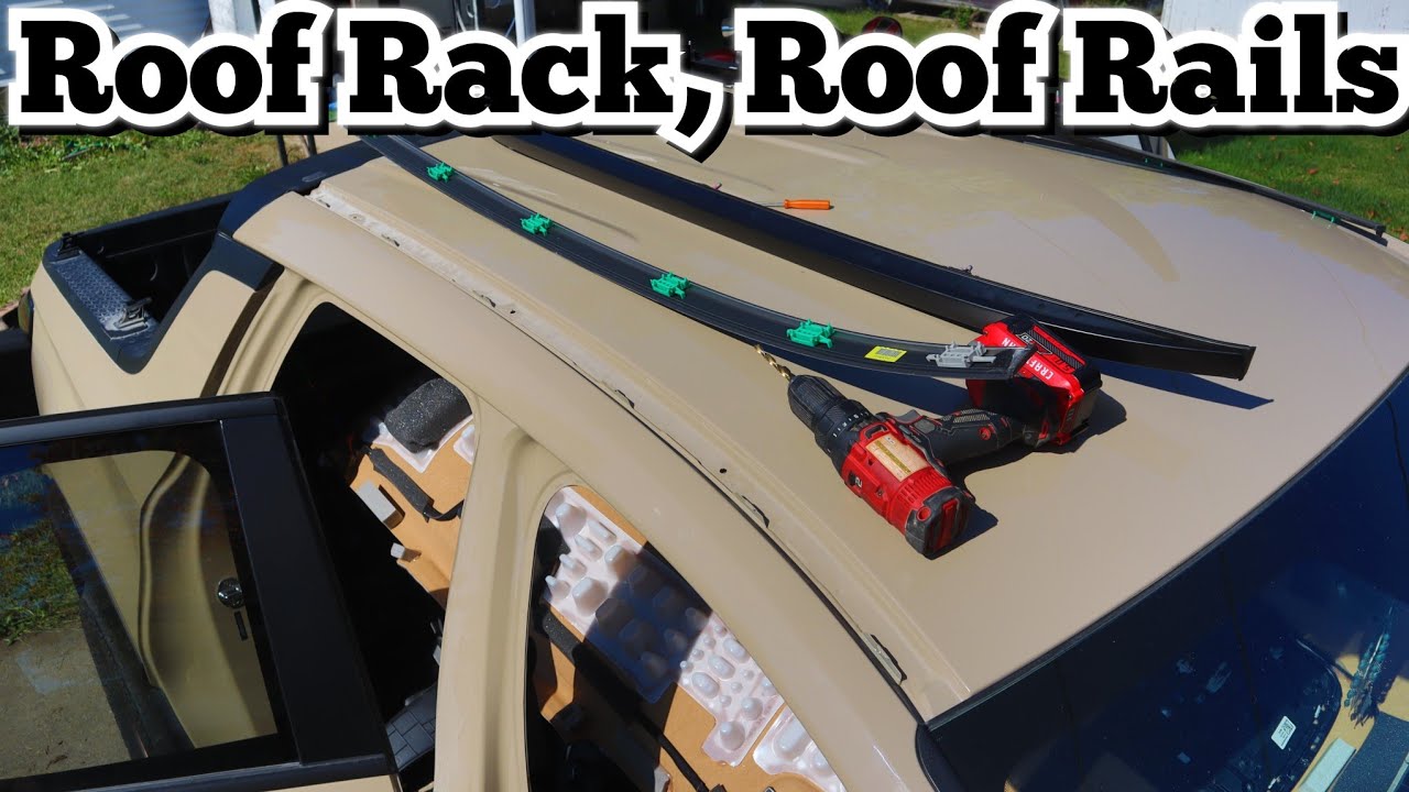 Hyundai Santa Cruz Roof Rails Removal Install Youtube