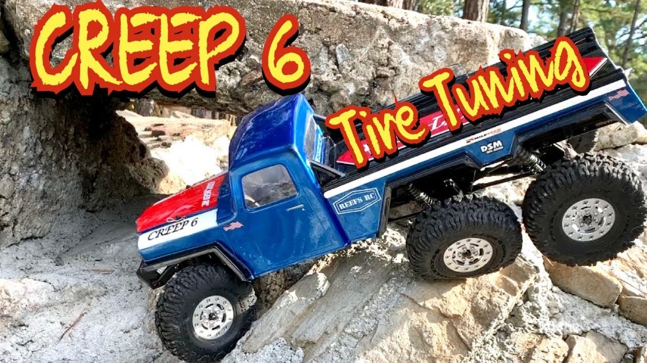 Creep 6 Tire tuning test drive - YouTube