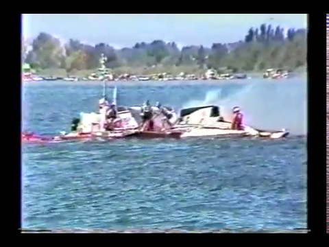 1988 Columbia Cup Unlimited Hydroplane Race Hanauer vs D'Eath - YouTube