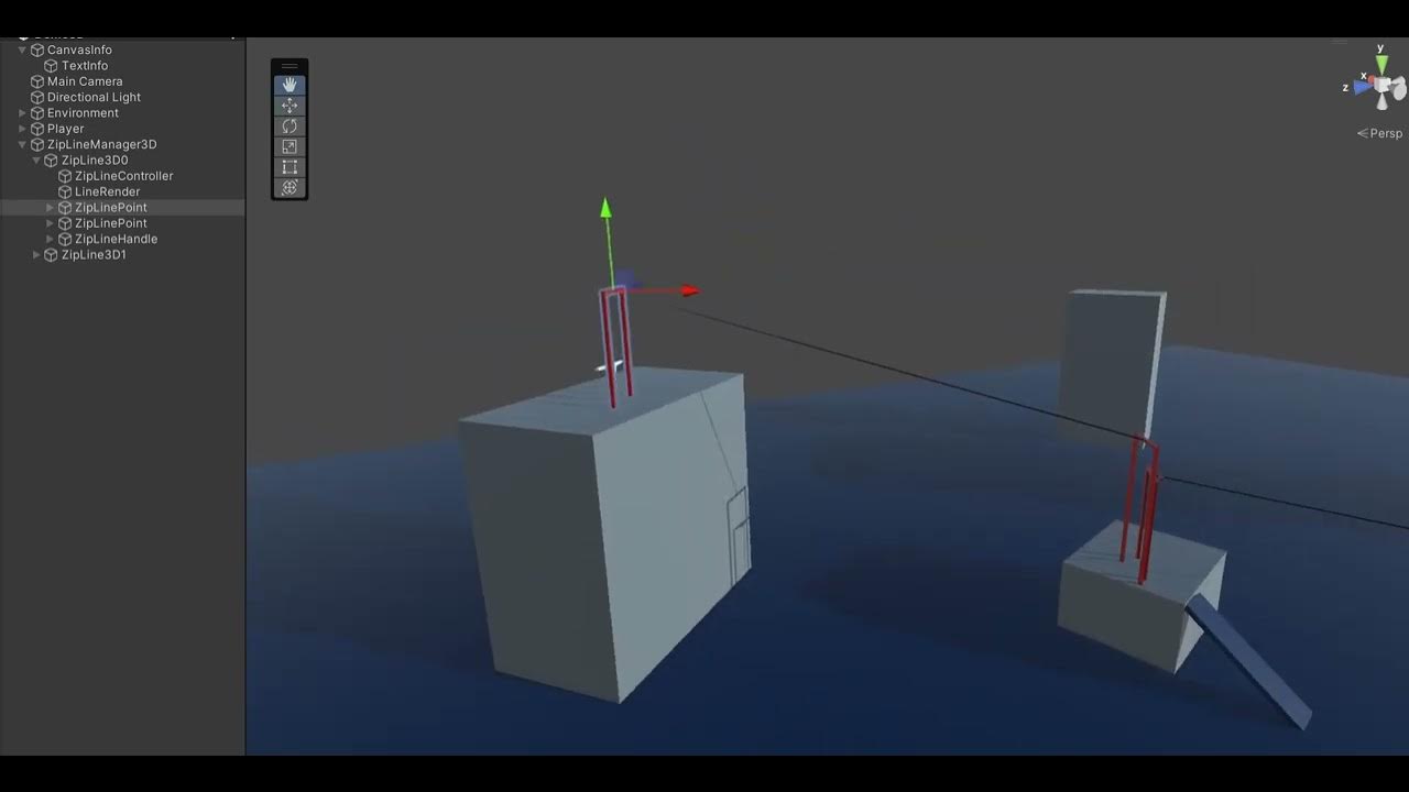 Zipline 3d unity asset (patreon buy) - YouTube