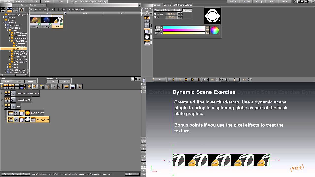 Viz University: Graphics Channels and Dynamic Scene - YouTube